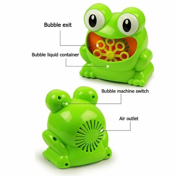 Toys | Frog Bubble Maker Toy For Kids | Poshmark